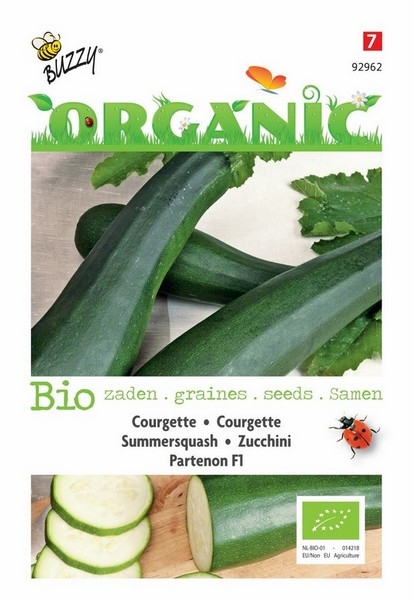 Buzzy® Organic Courgette Partenon F1 (BIO) - Tuindorado